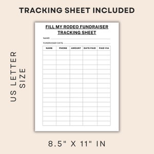 Rodeo Fundraiser Canva Editable Template, Horse Riding Match Fundraiser ...