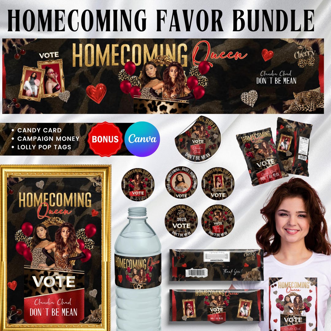 Homecoming Campaign Treat Bundle, Cheetah & Cherry Queen Homecoming ...