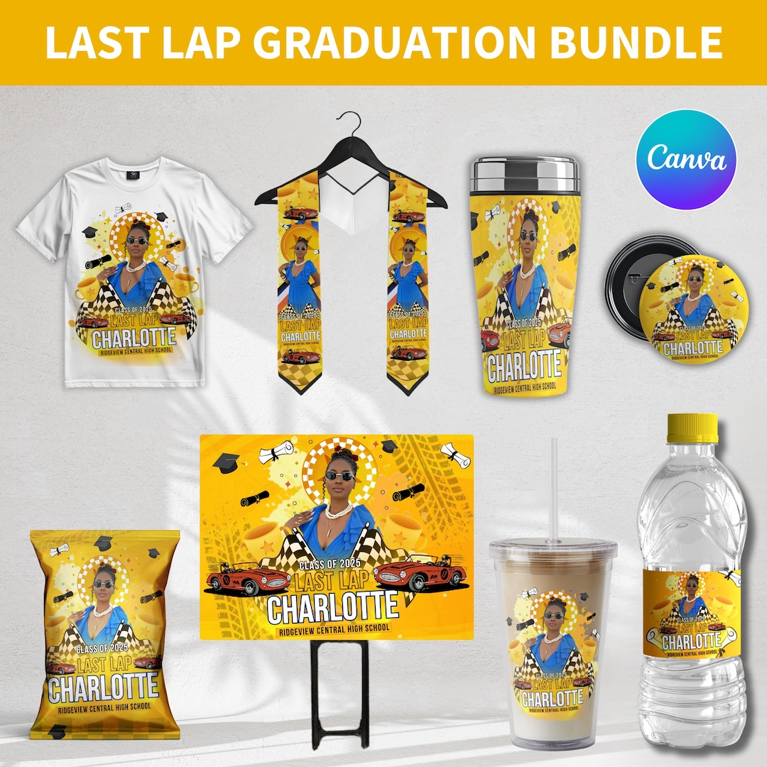 Last Lap Graduation Bundle, Graduation Bundle, Graduation Stole, 3d Graduation Shirt, Graduation ...