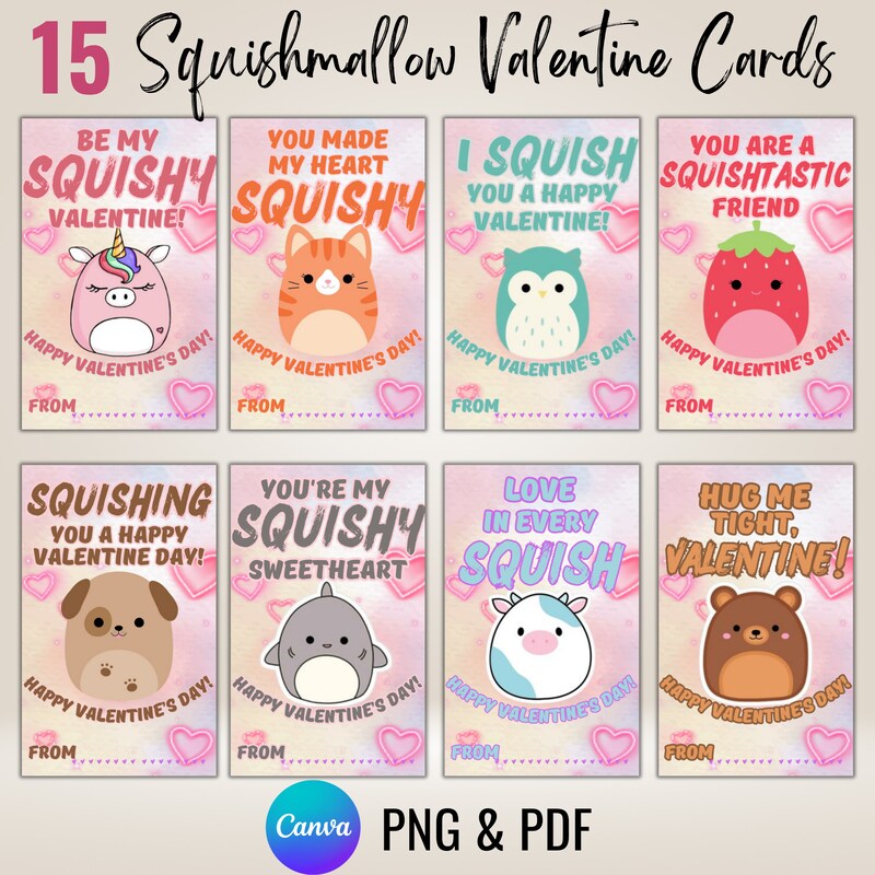 Squishy Valentine - Etsy