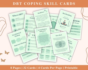 Dbt Coping Cards - Etsy