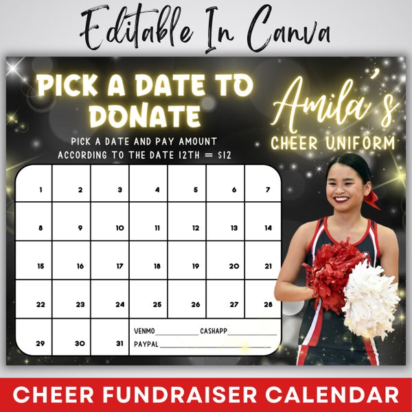 Cheerleading Calendars - Etsy