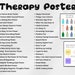 Therapy Poster Bundle, Therapy, Decor Psychologist Therapist Mental ...