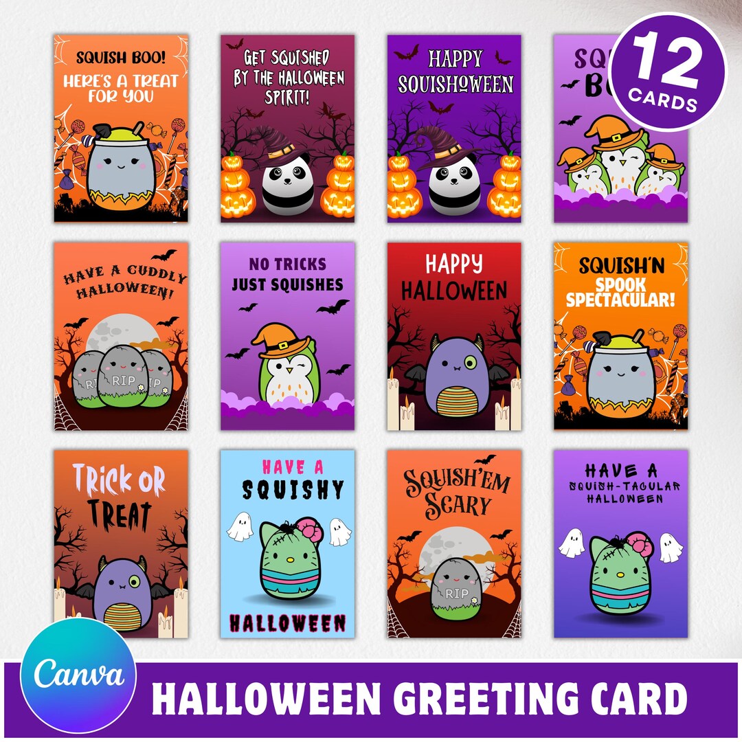 10 Halloween Printables Greeting Cards, Cards, Halloween, Pumpkin ...