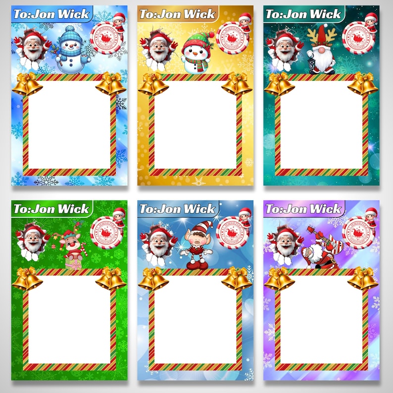 Jumbo Christmas Card Editable Template. Jumbo Cards, Christmas Jumbo ...