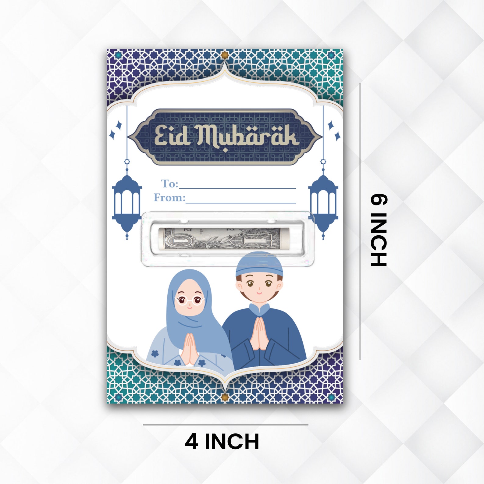 Eid Money Holder, Editable Eid Money Envelope, Eid Money Card, Eid ...