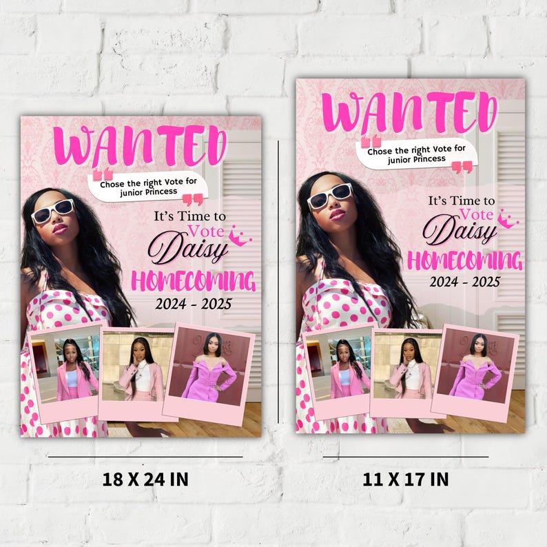 Editable Wanted Poster Homecoming Queen, Homecoming Poster, Homecoming ...