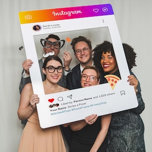 Instagram Frame Template, Instagram Photo Booth Frame Template,blogger ...