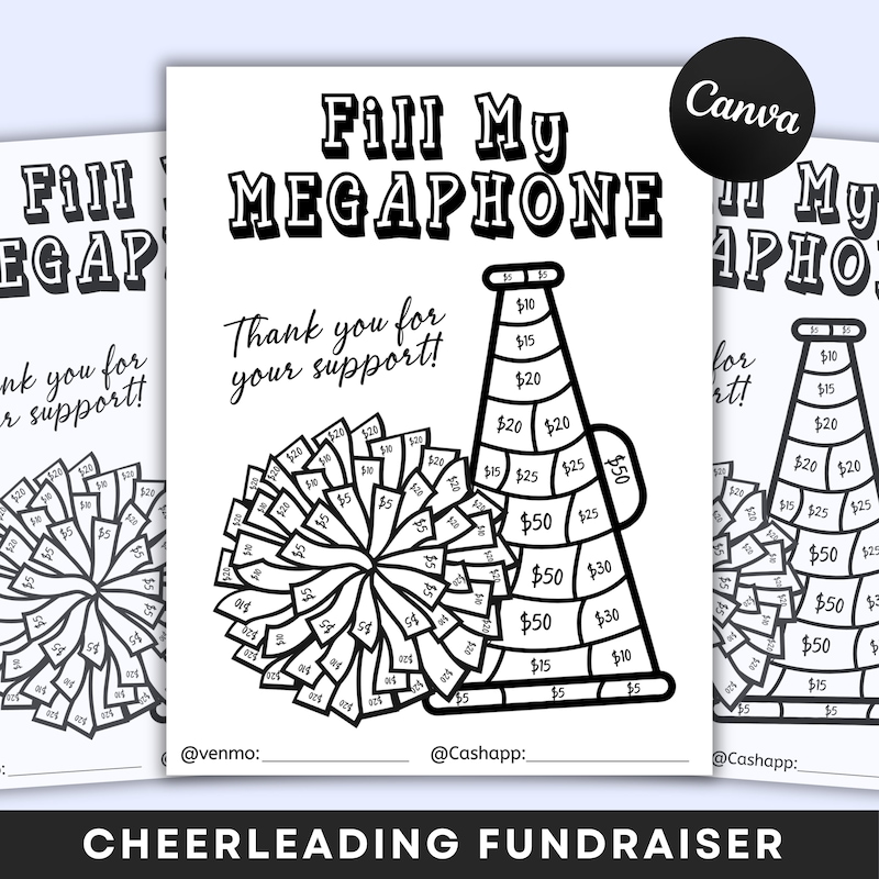 Pink Cheer Megaphone - Etsy