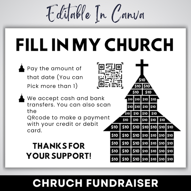 Donations Box Church - Etsy
