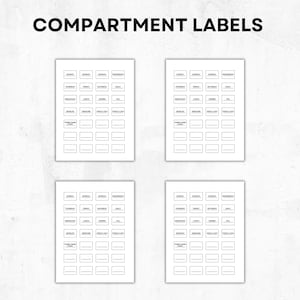 Pocket Pharmacy Labels, Printable Medicine Labels, Pill Labels, Pill ...