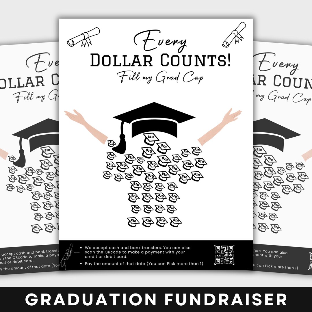 Graduation Fundraiser Template, Fill My Graduation Fundraiser, Fill My ...