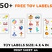 EDITABLE Back to School Survival Kit Gift Tags | Back to School Student ...