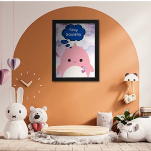 Squishmallows Art Print Set Printable, Squishmallows Quotes ...