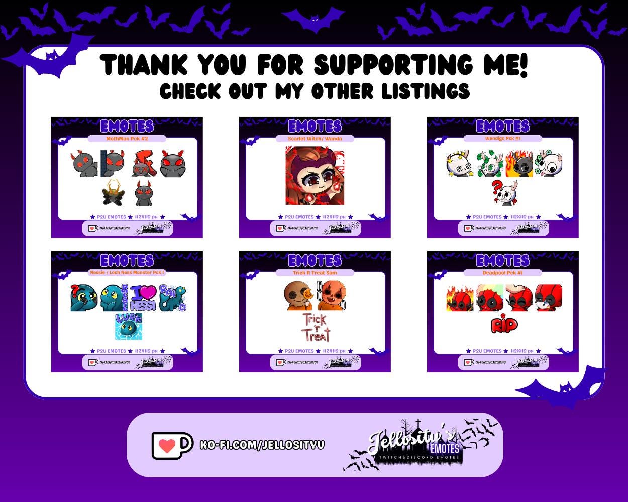 Monsters Emote | Nessie / Loch Ness Monster | TWITCH & DISCORD | P2U - Etsy