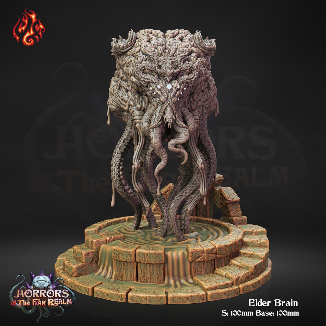 Elder Brain 8K Crippled God Foundry Monsters abberation - Etsy