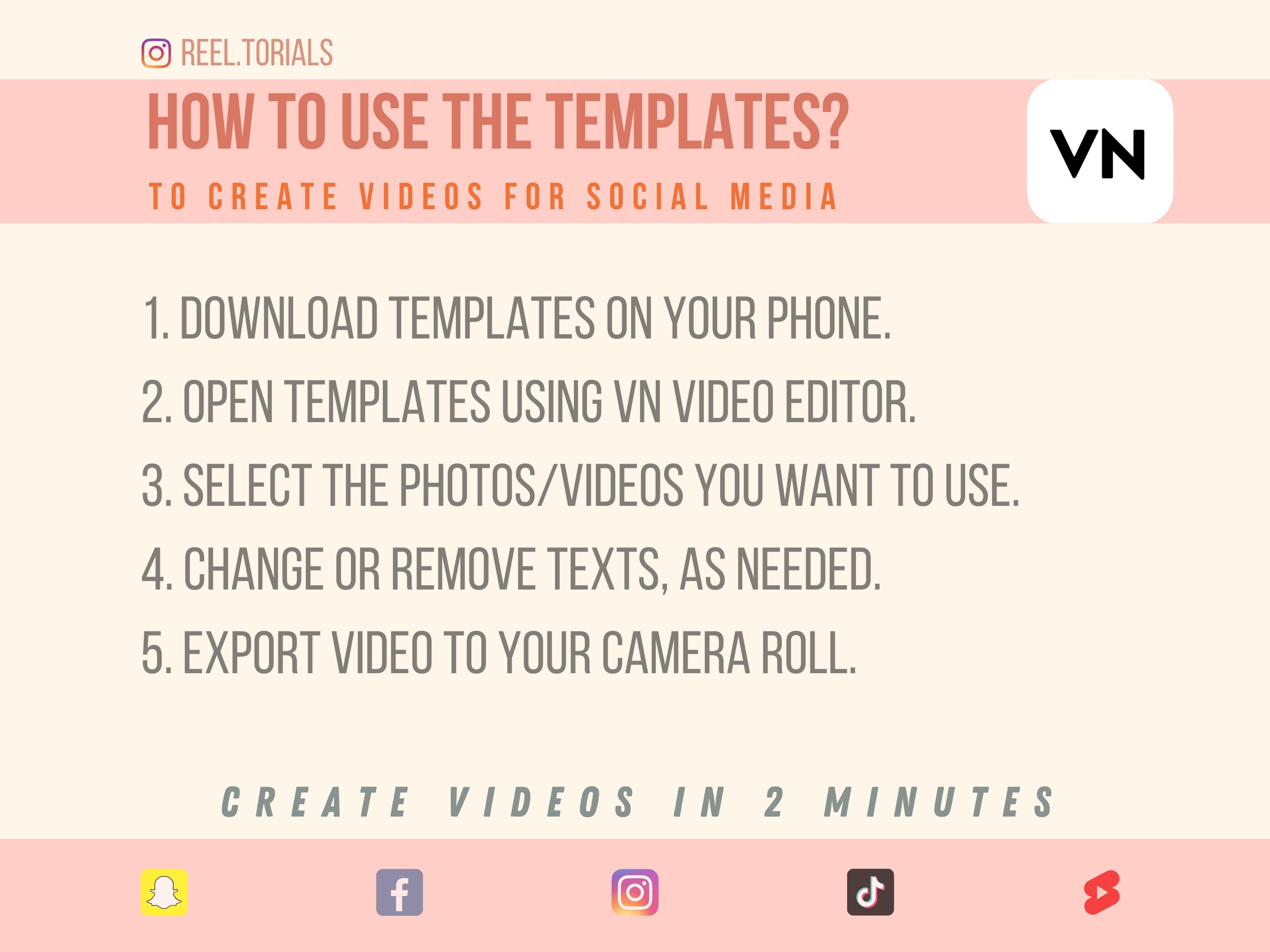 10 Reel Templates of Your Choice Made to Order Travel, Fashion ...