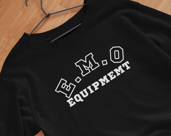 Emo Crew Neck Sweatshirt - Etsy