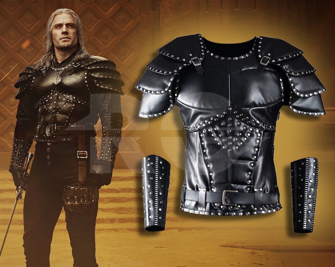 The Witcher Season 2 Armor Costume Geralt Cosplay Vest Set - Etsy