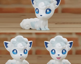 Alolan Vulpix Plush - Etsy