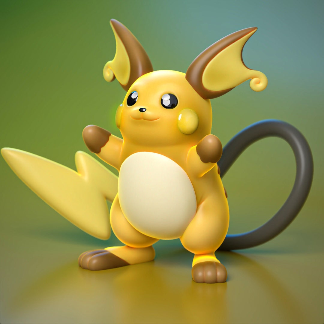 Raichu 3d Print - Etsy