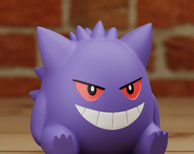 Gengar Chibi - Etsy