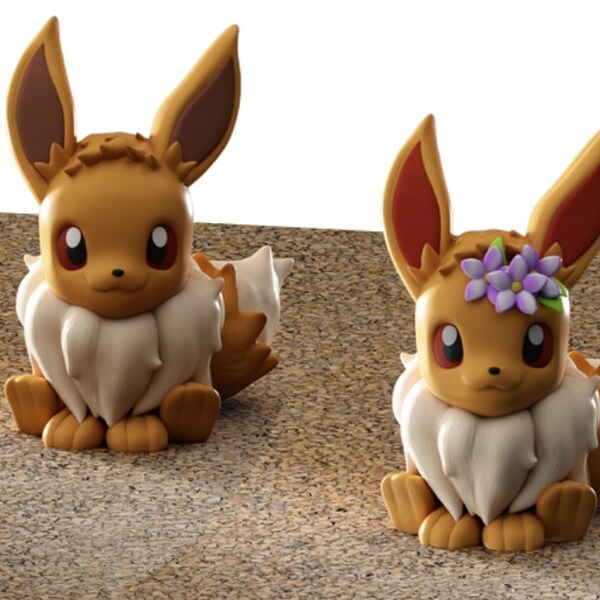 Chibi Eevee - Etsy
