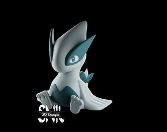 Lugia Chibi Lugia Shiny Pokemon - Etsy