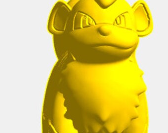 Chibi Growlithe Arcanine 3D Printed Model - Etsy