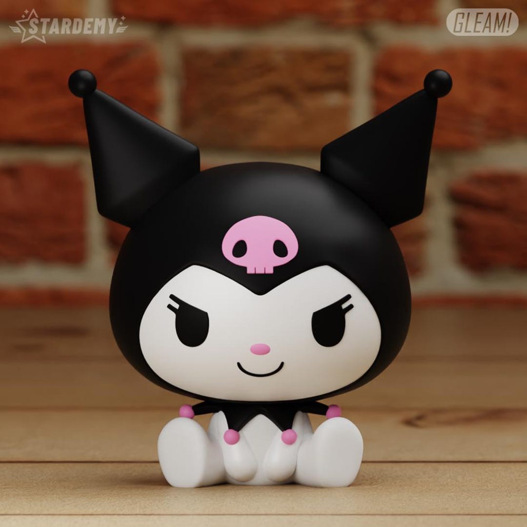Kuromi Chibi 3d Print - Etsy