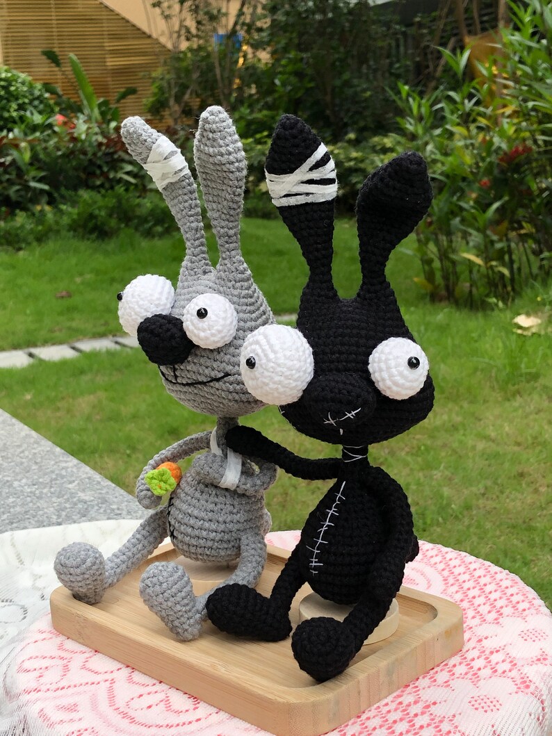 Crochet Pattern Bandage Rabbit Amigurumi Pattern Rabbit - Etsy