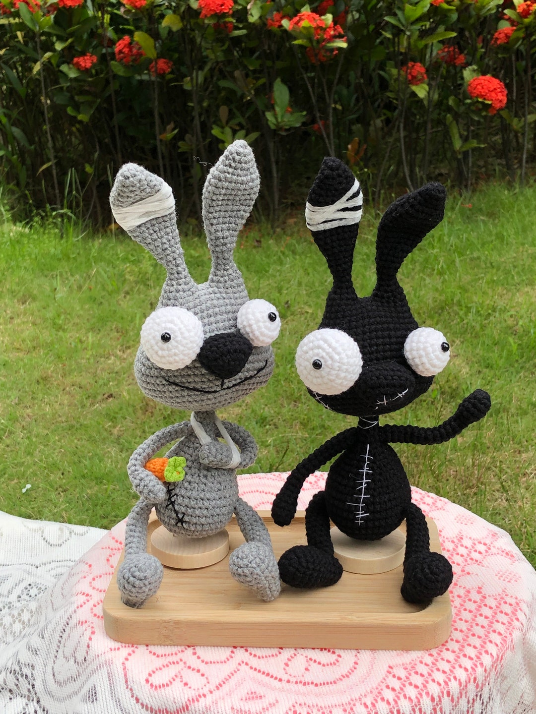 Crochet Pattern Bandage Rabbit Amigurumi Pattern Rabbit - Etsy