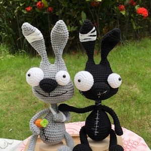 Crochet Pattern Bandage Rabbit Amigurumi Pattern Rabbit - Etsy