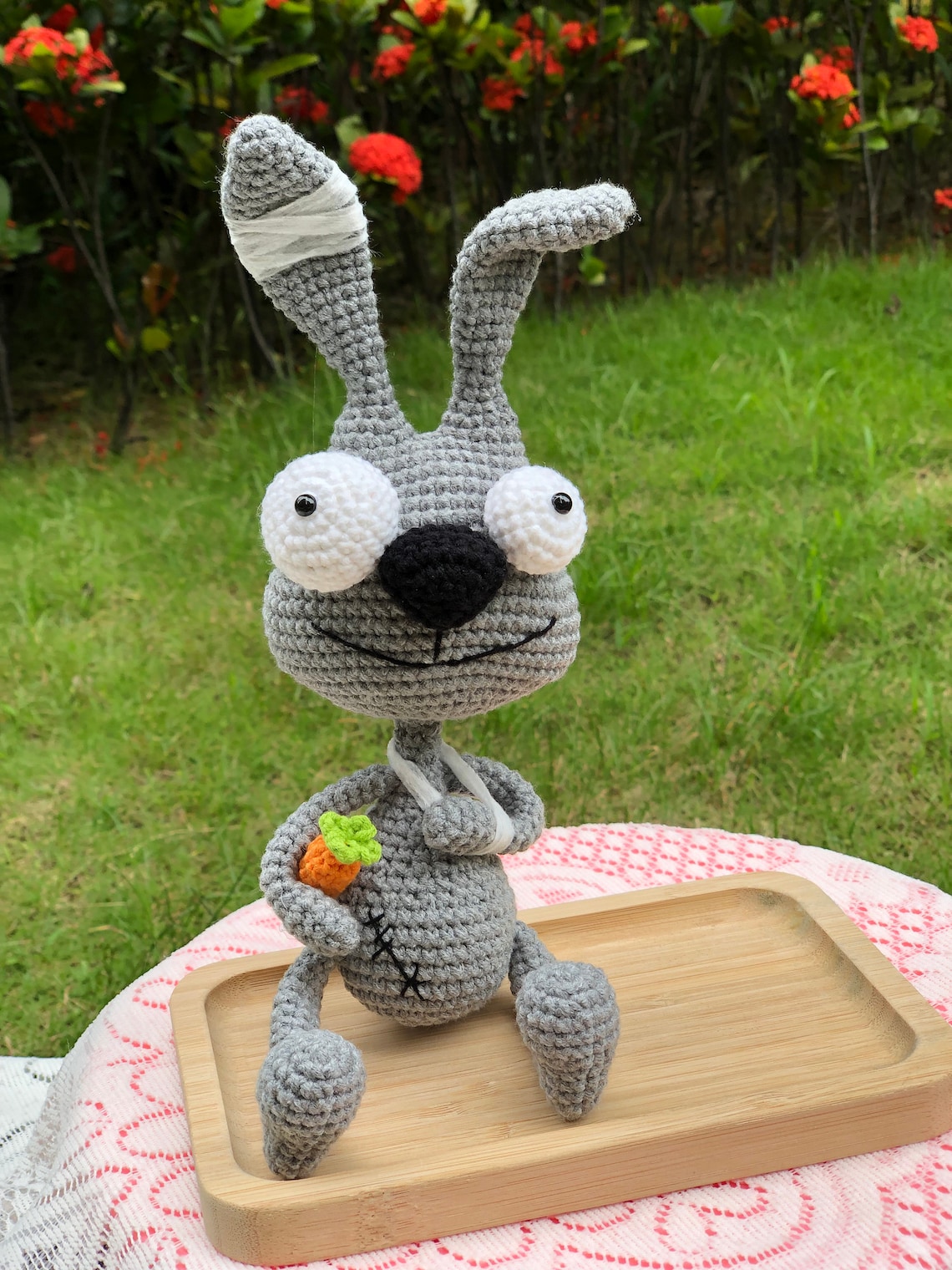Crochet Pattern Bandage Rabbit Amigurumi Pattern Rabbit - Etsy