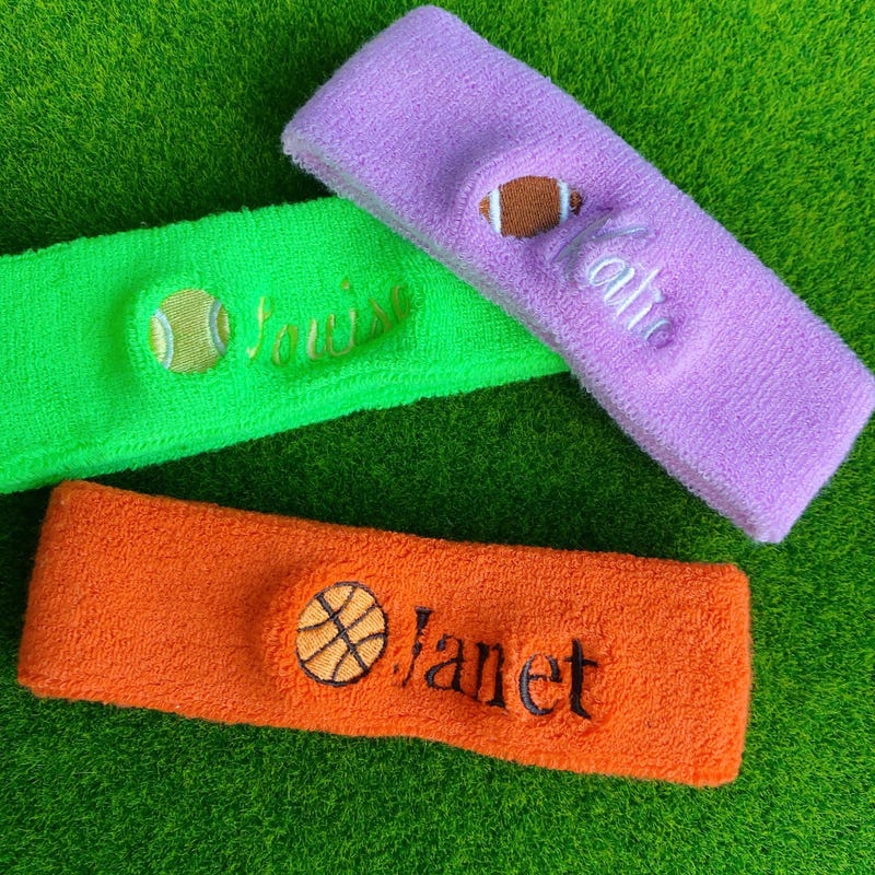 Custom Sweatband - Etsy