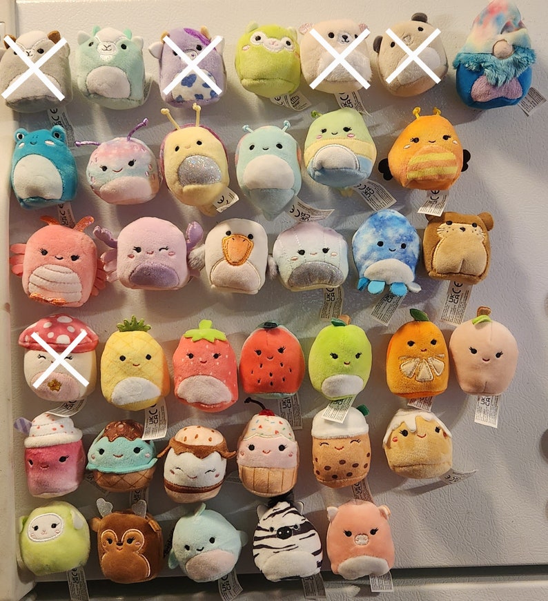 Custom Squishville Fridge Magnets - Etsy