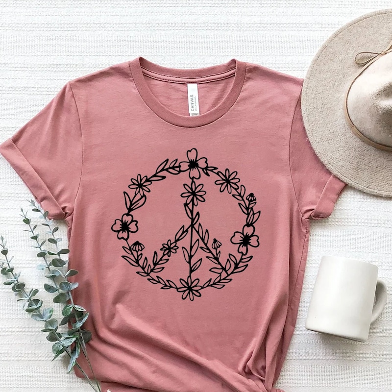 Peace T Shirt - Etsy