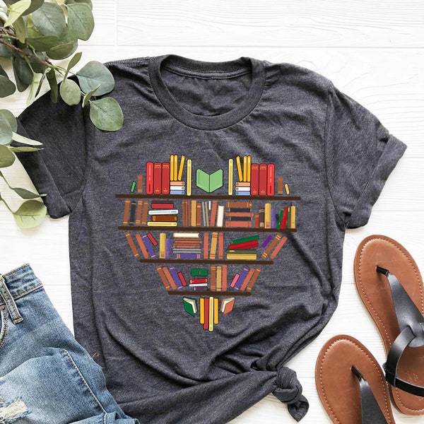Book Lover Shirt - Etsy