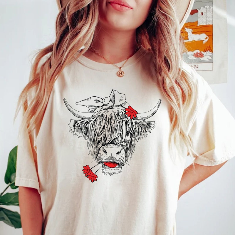 Cow T Shirt - Etsy