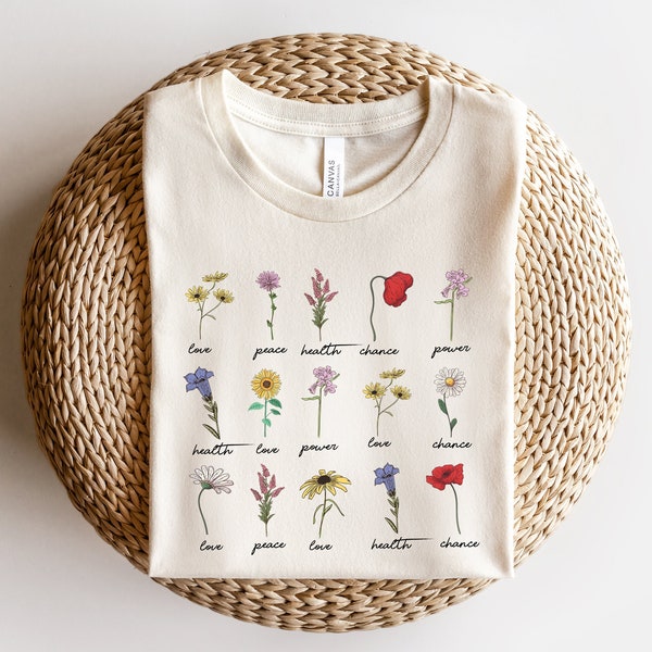 Botanical Shirt - Etsy
