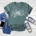 Octopus Japanese Shirt, Octopus Shirt, Gyotaku Traditional Art Shirt ...