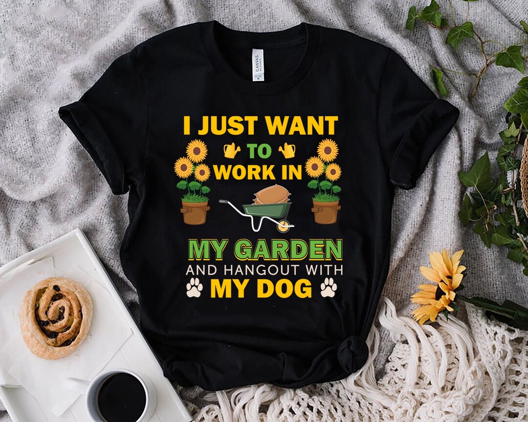 Gardening T-shirt, Gardening Gift, Gardener Tshirt, Plant Tee, Funny ...