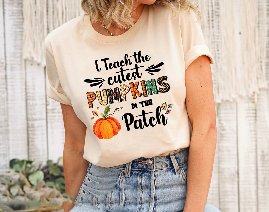 Fall Teacher Shirts, Halloween Teacher Shirt, Pumpkin Teacher Shirt ...