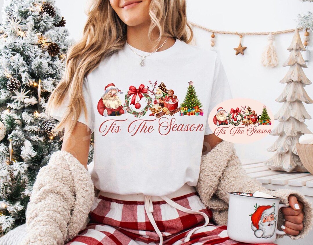 Christmas Season Shirt, Tis the Season Shirt, Christmas Tis the Season ...