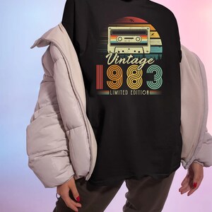 1983 Vintage Shirt, 1983 Birthday Shirt, 42nd Birthday Gift,42nd ...
