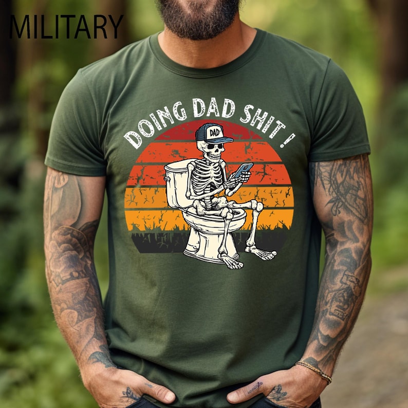 Doing Dad Shit,funny Shirt for Dad,dad Always in the Bathroom,dad ...