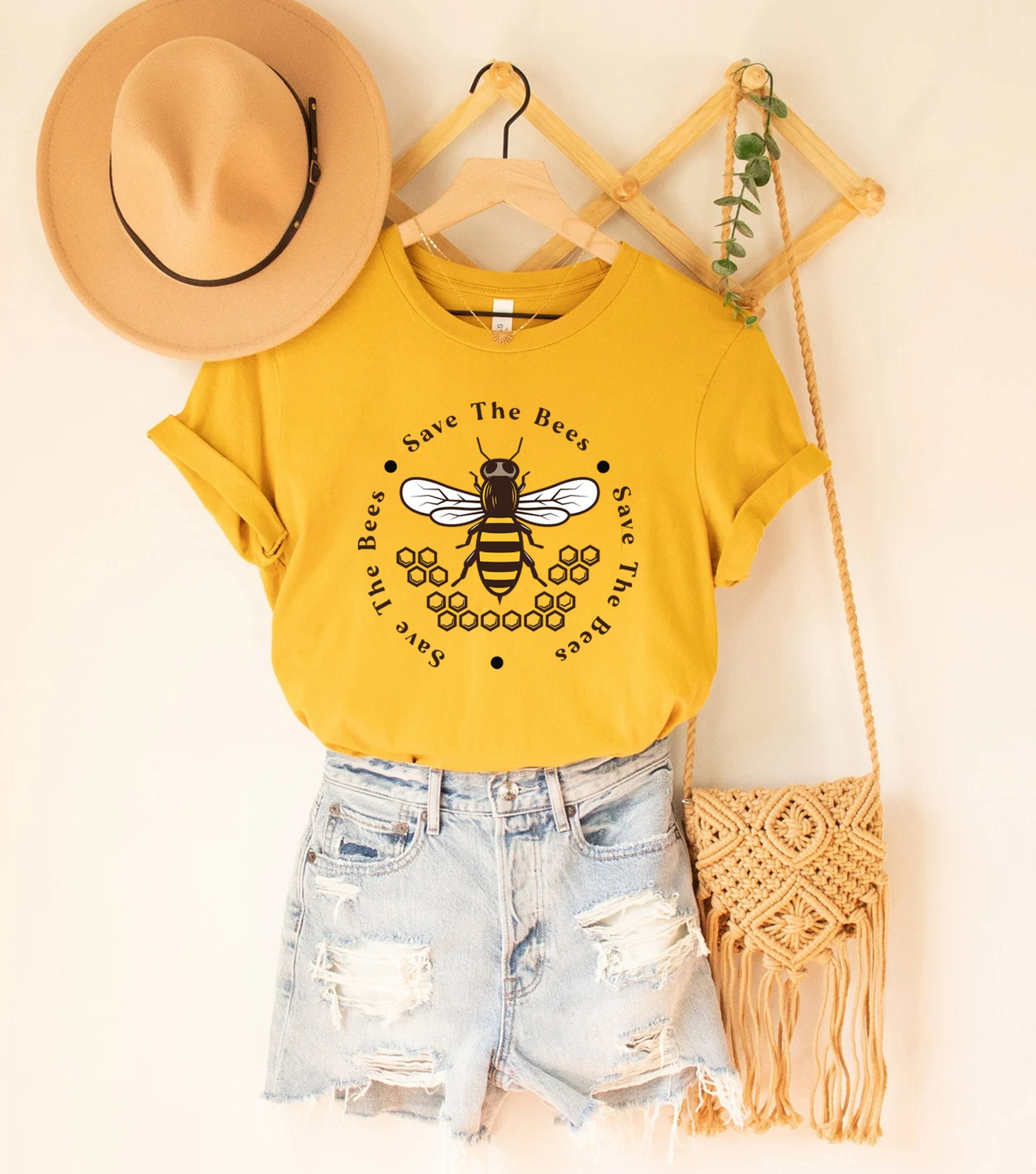 Save the Bees Shirt Conserve Endangered Bees Shirt Animal - Etsy