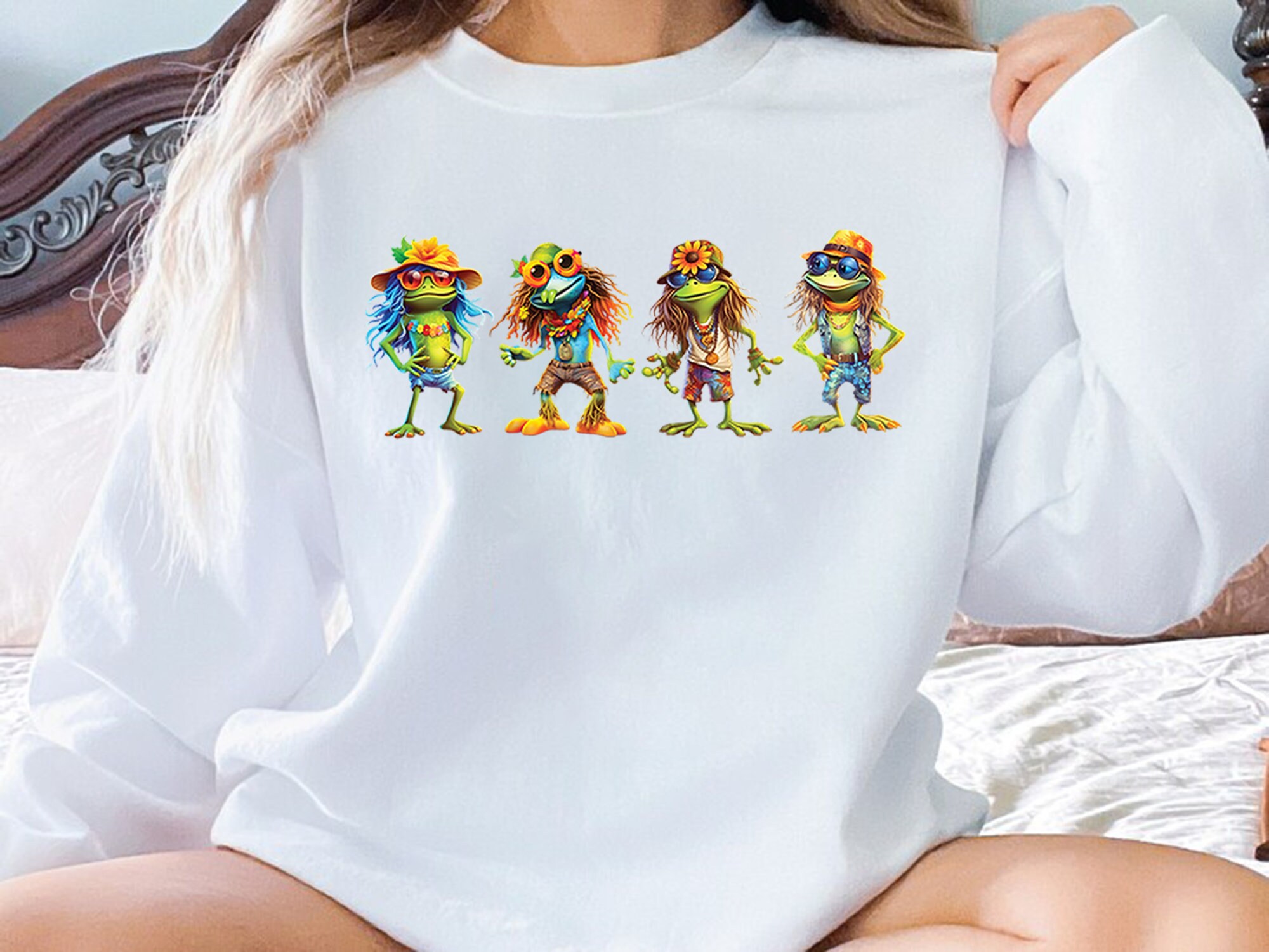 Frog Shirt, Retro Frogs Shirt, Aesthetic Frog Tee, Frog Lover Tee ...