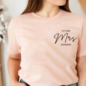 Engagement Gift, Future Mrs Shirt, New Mrs Shirt, Bride to Be Gift ...