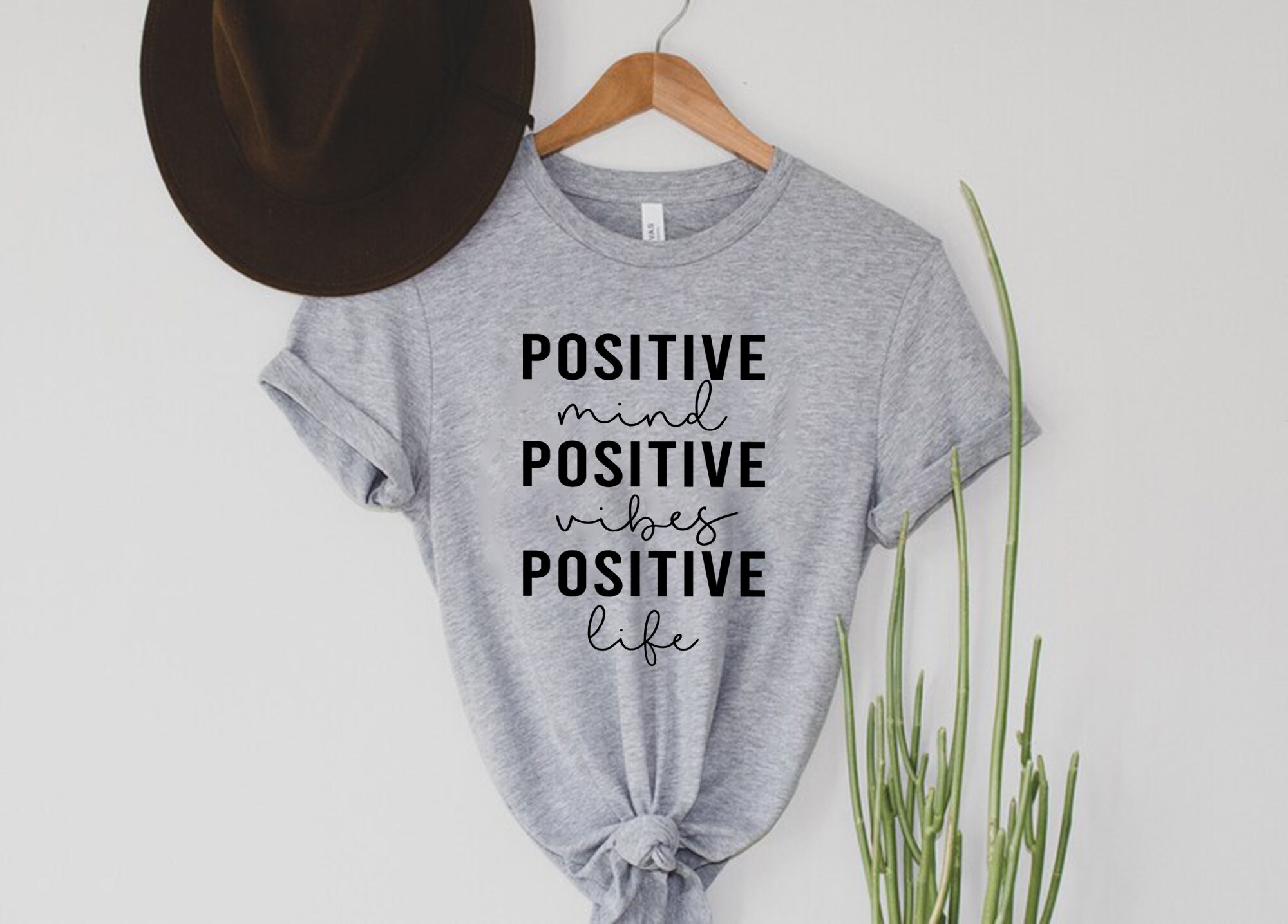 Positive Mind Positive Vibes Positive Life Graphic Shirt ,positive ...